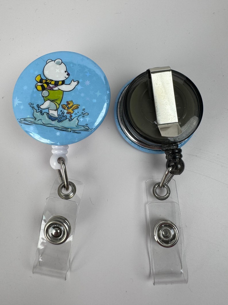 DIY Retractable Badge Reel Supplies | Choose 32mm or 37mm | Black or ...