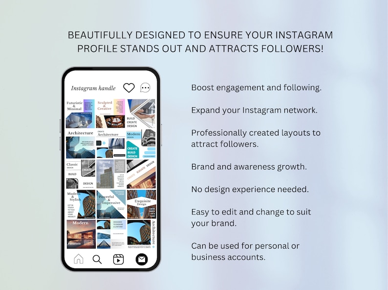 Instagram Posts, 25 Instagram Posts, Social Media, Instagram Template ...