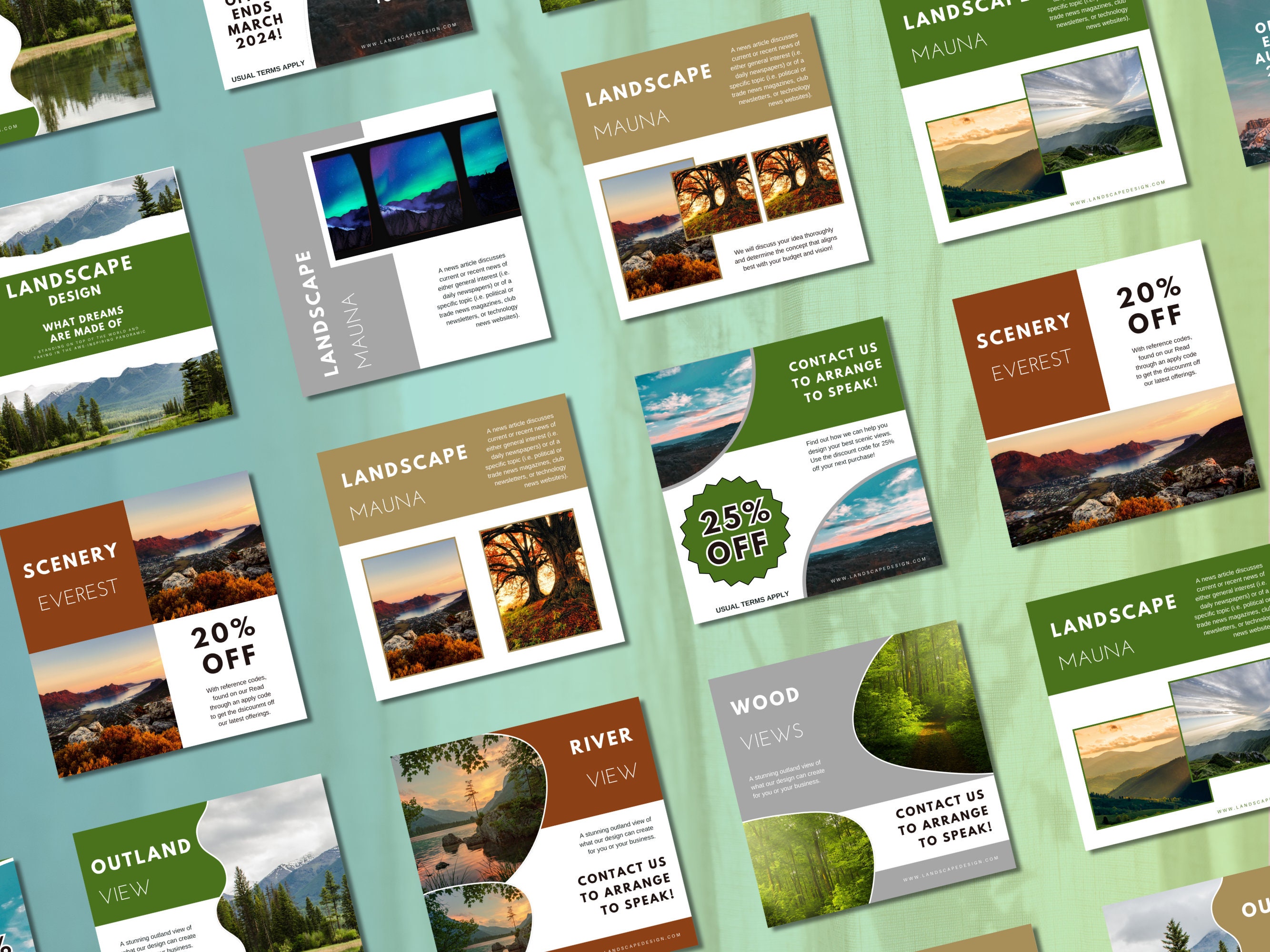 Instagram Posts, 25 Instagram Posts, Social Media, Instagram Template ...