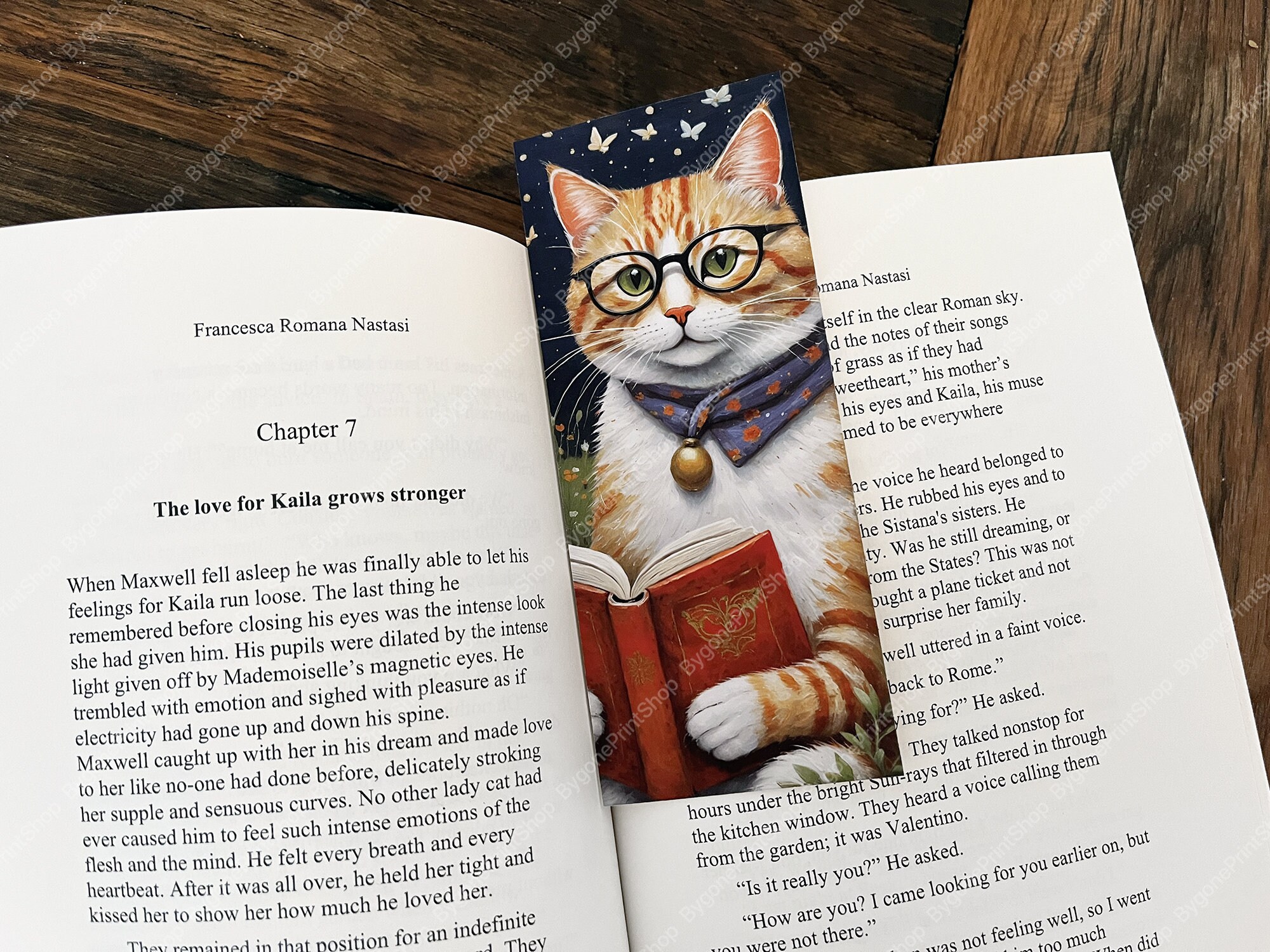 Bookmark, Cat Bookmark, Paper Bookmark, Cat, Artwork Bookmark, Bookmark ...