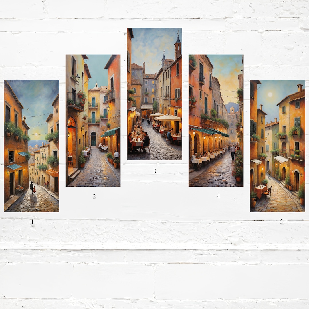 Italy Bookmarks, Italy, Bookmark, Bookmark Gifts, Book Accessories ...