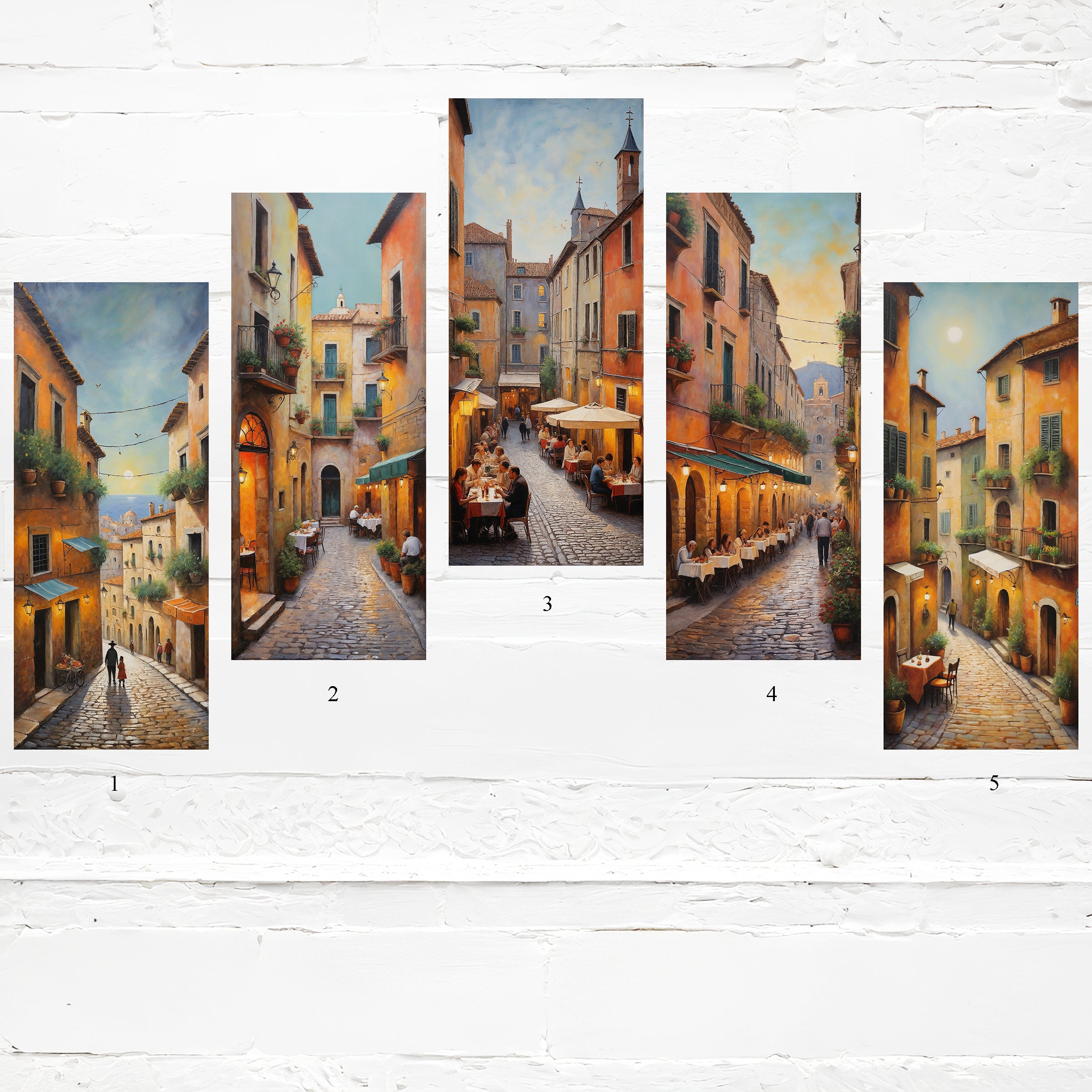 Italy Bookmarks, Italy, Bookmark, Bookmark Gifts, Book Accessories ...