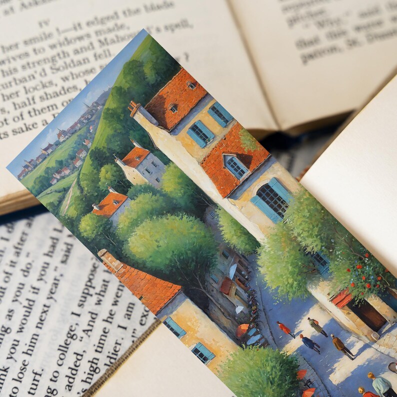Bookmarks, French Bookmarks, Set of 5 Bookmarks, Bookmark Gift, France ...