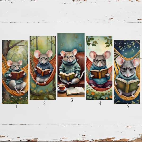 Mouse Bookmark - Etsy UK