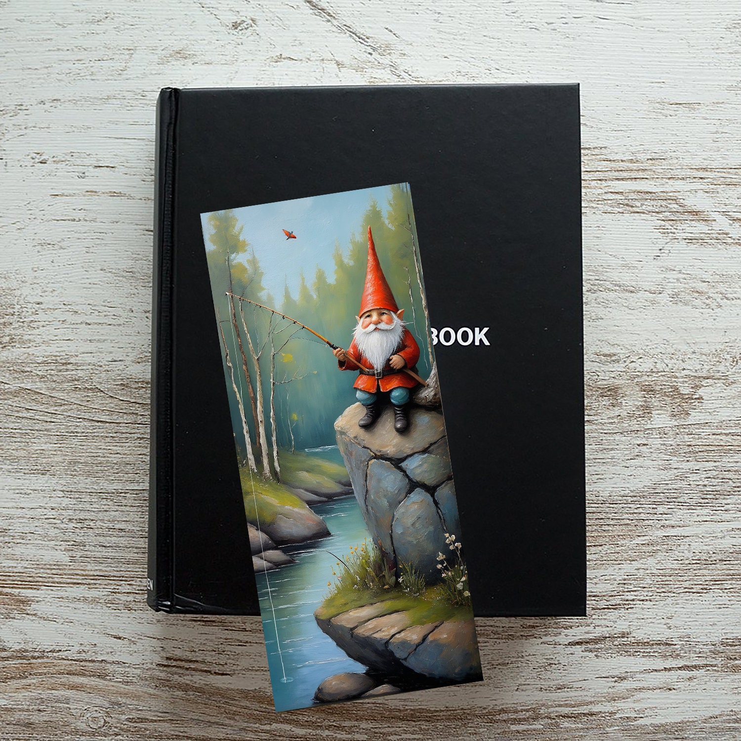 Gnome Bookmarks, Bookmarks, Set of 5 Bookmarks, Gnomes, Gnome Art ...