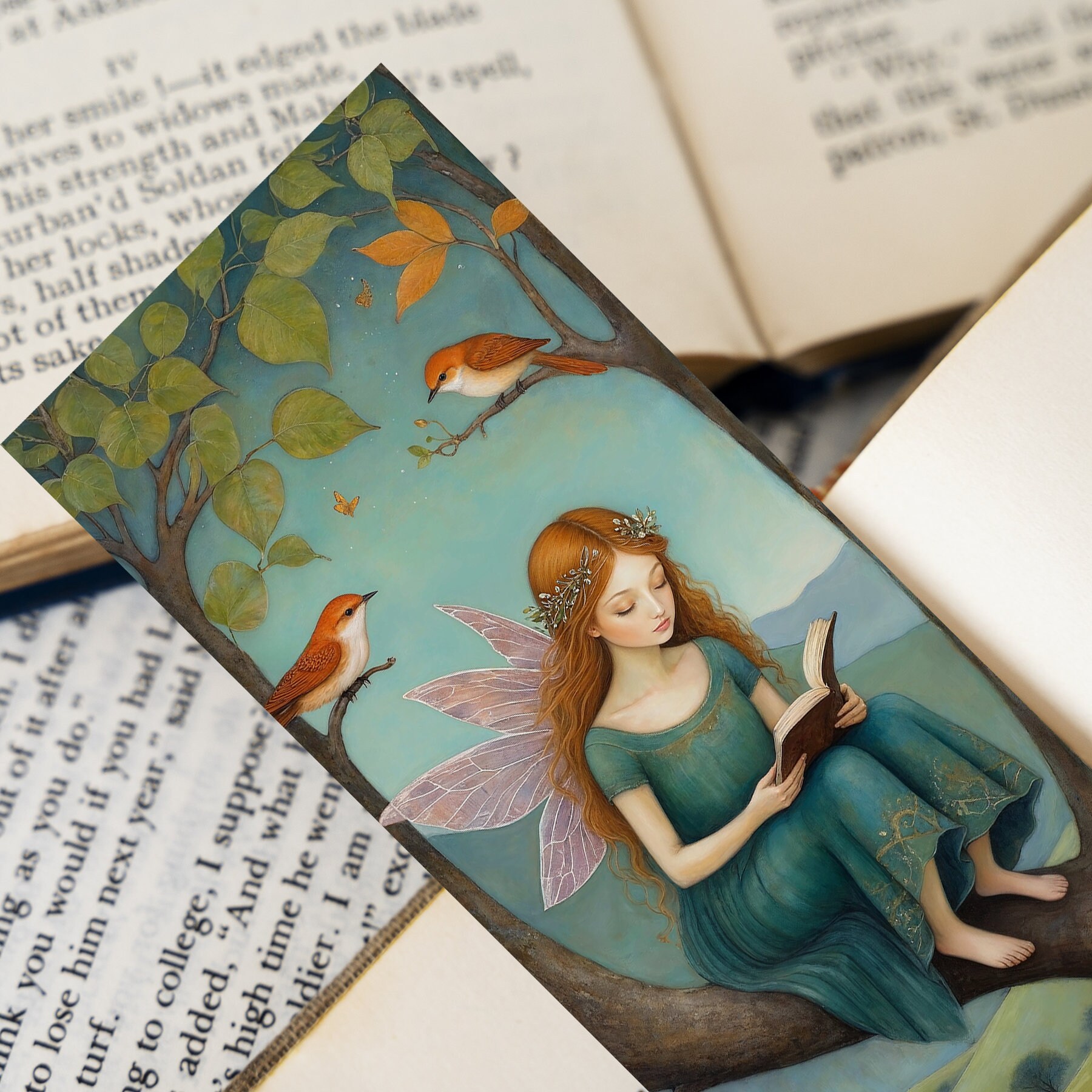 Fairy Bookmarks, Bookmarks, Set of 5 Bookmarks, Fairies, Bookmark Gifts ...