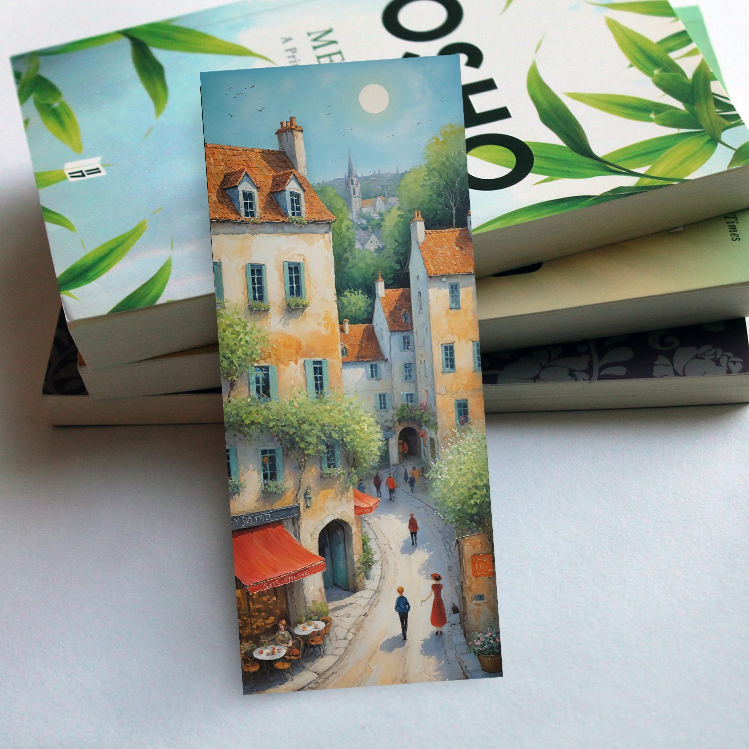 Bookmarks, French Bookmarks, Bookmark Gift, France, Paper Bookmark ...