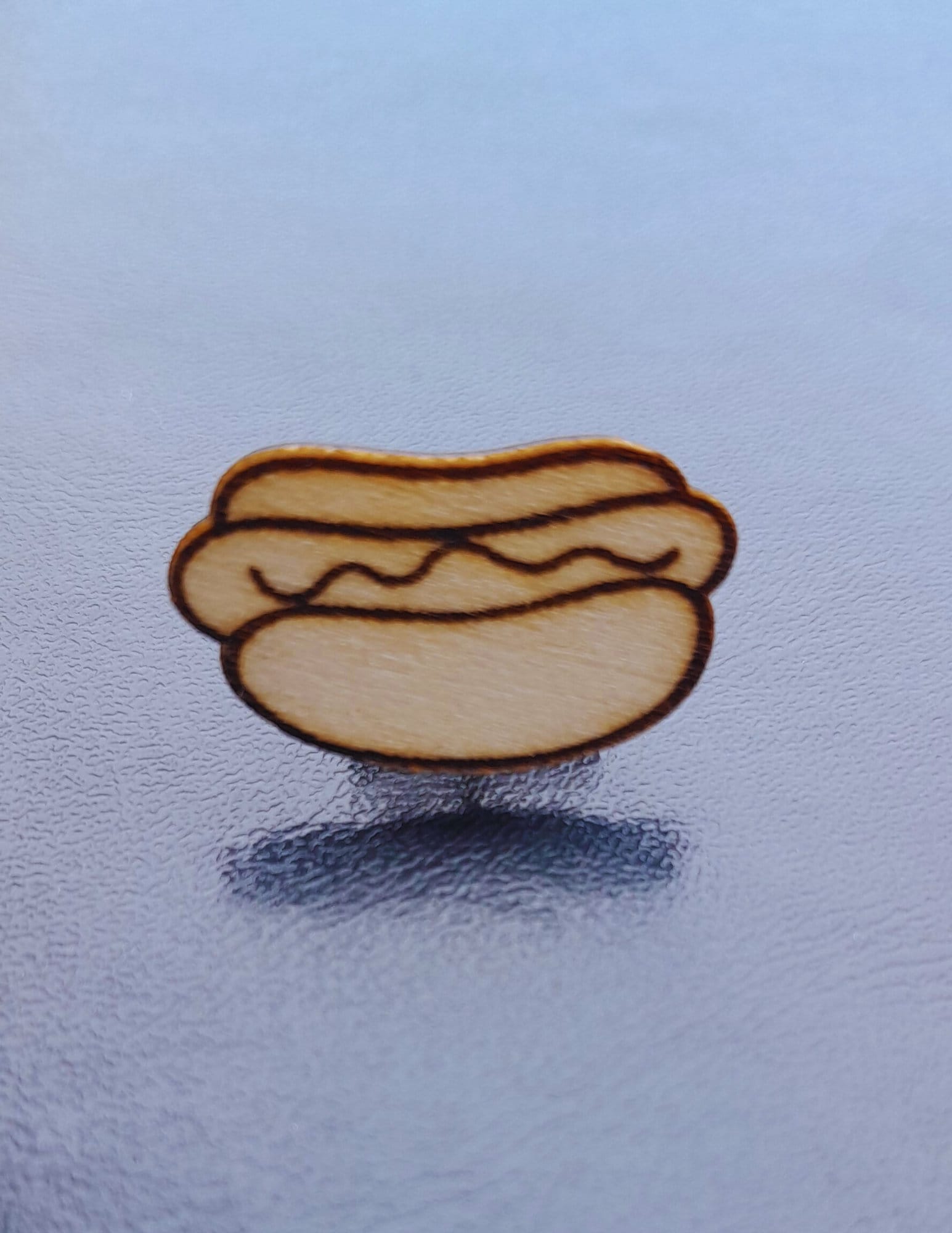 Wooden Lapel Pin | Fast Food-themed Backpack Pin | Laser Engraved Gift ...