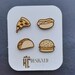 Wooden Lapel Pin | Fast Food-themed Backpack Pin | Laser Engraved Gift ...