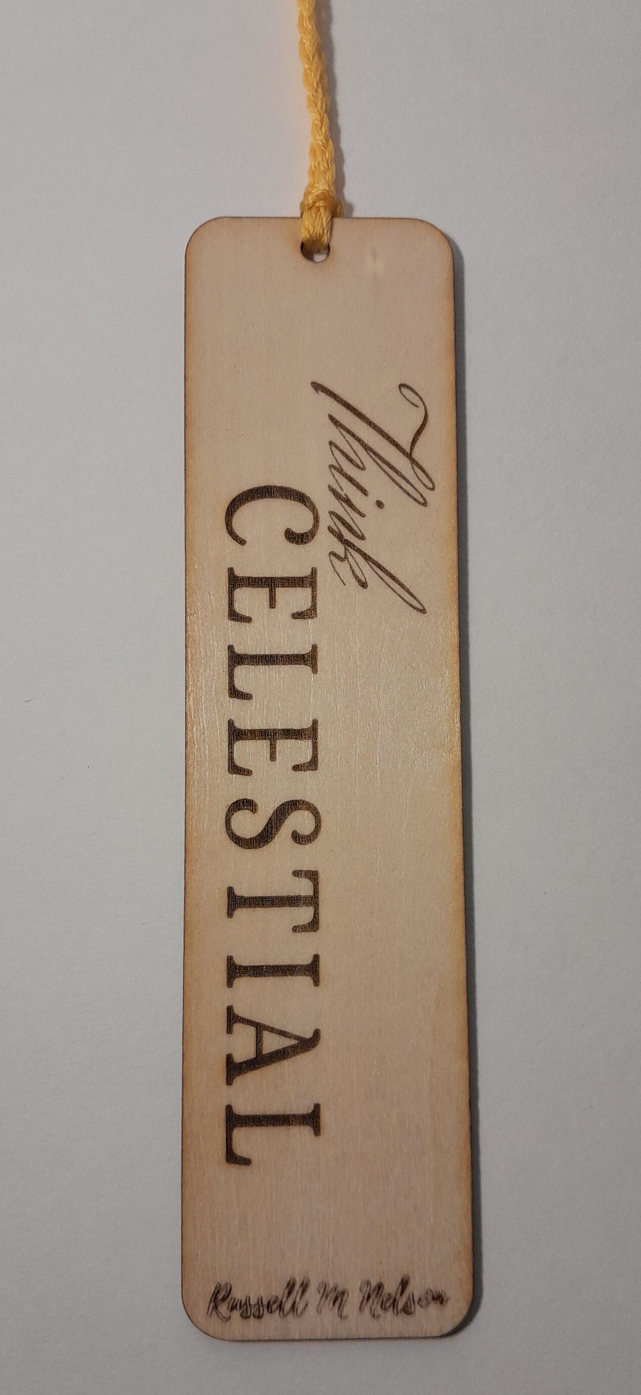 Wooden Bookmark | Book of Mormon Scripture Study | LDS Come Follow Me ...