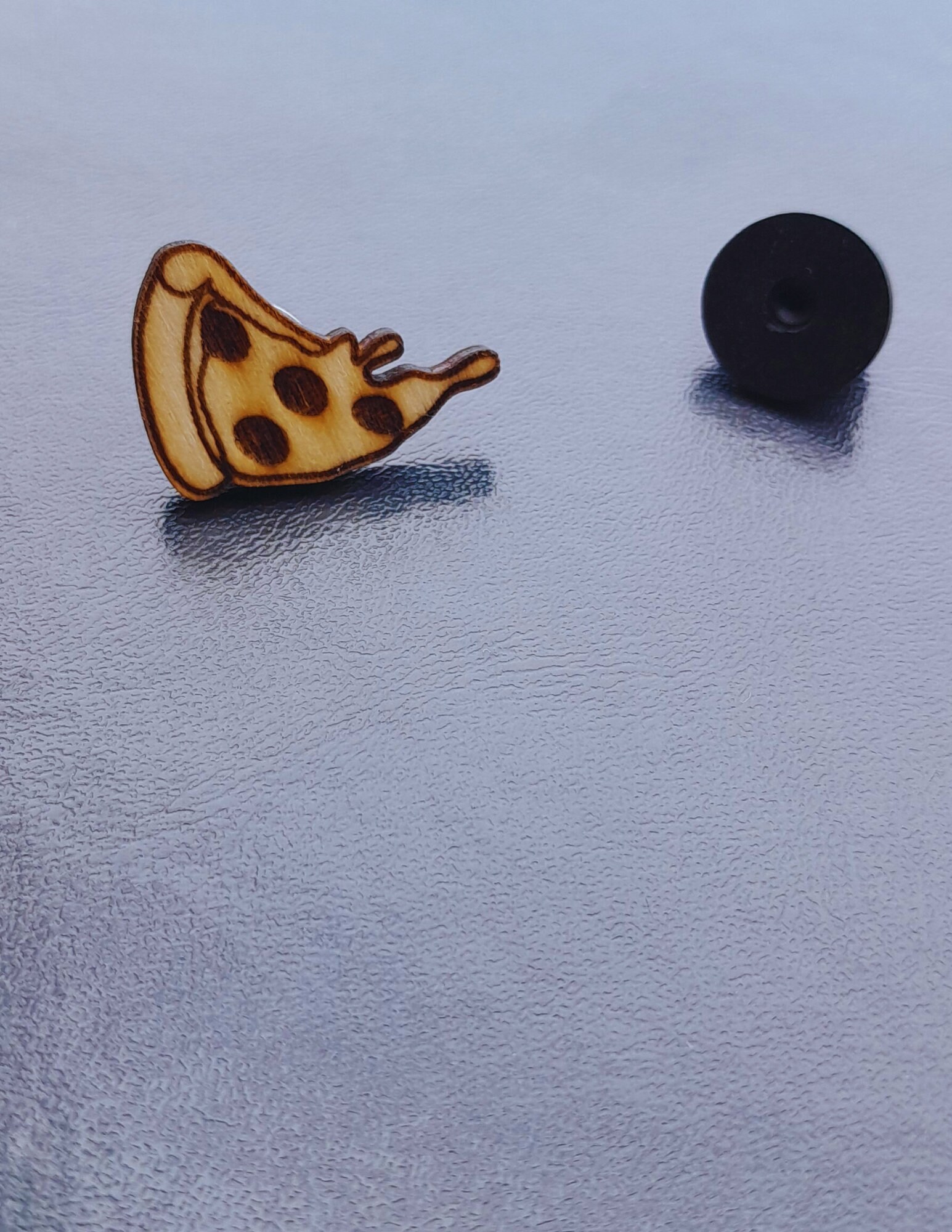 Wooden Lapel Pin | Fast Food-themed Backpack Pin | Laser Engraved Gift ...