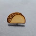 Wooden Lapel Pin | Fast Food-themed Backpack Pin | Laser Engraved Gift ...