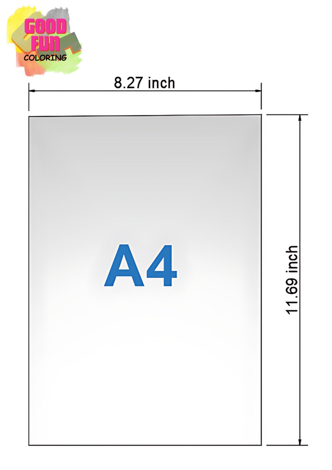 Coloring Page Paper A4 Coloring With Colored Pencils - Etsy