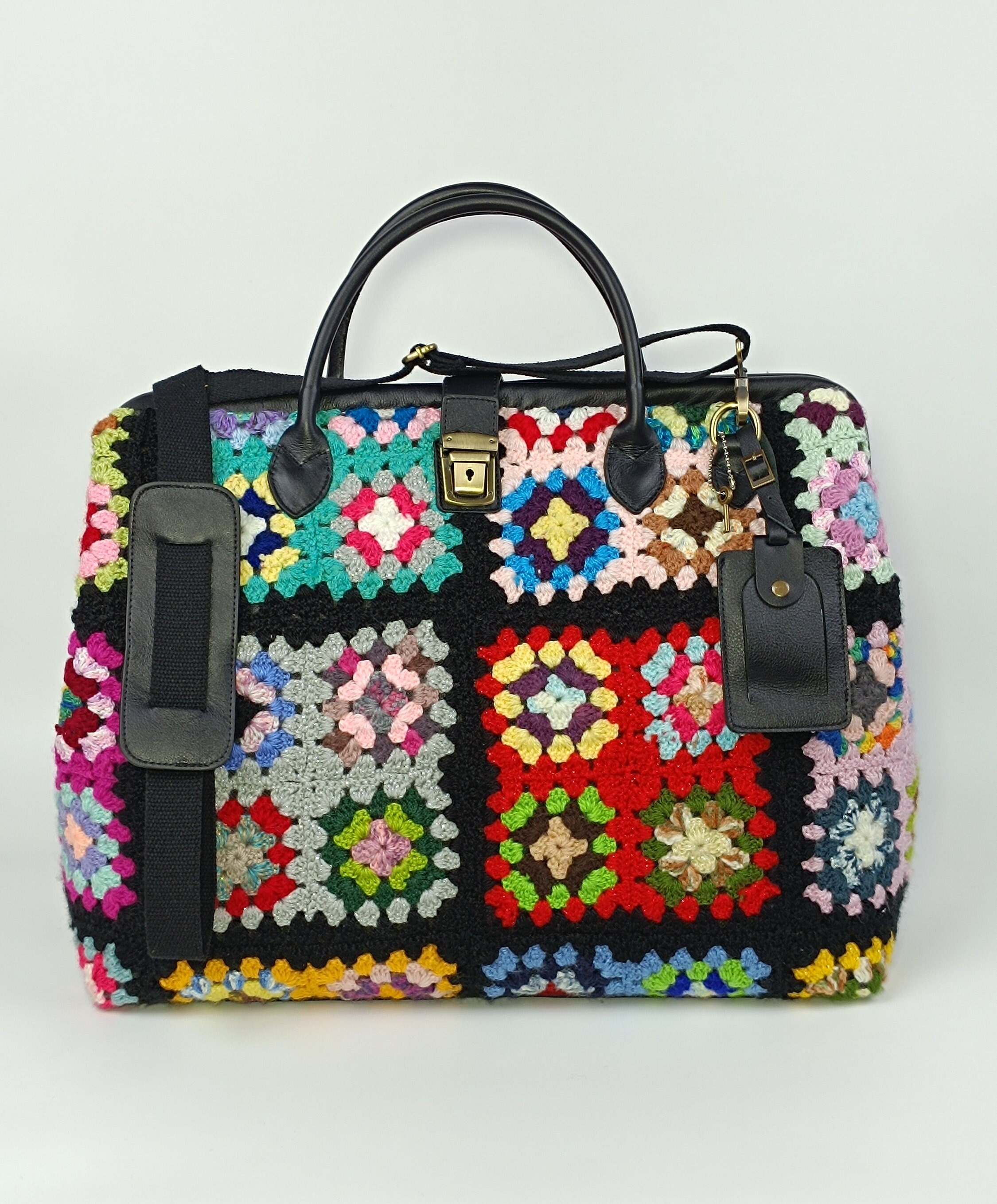 Crochet Weekender, Crochet Pattern, Hand-knitted Crochet Bag, Hand ...