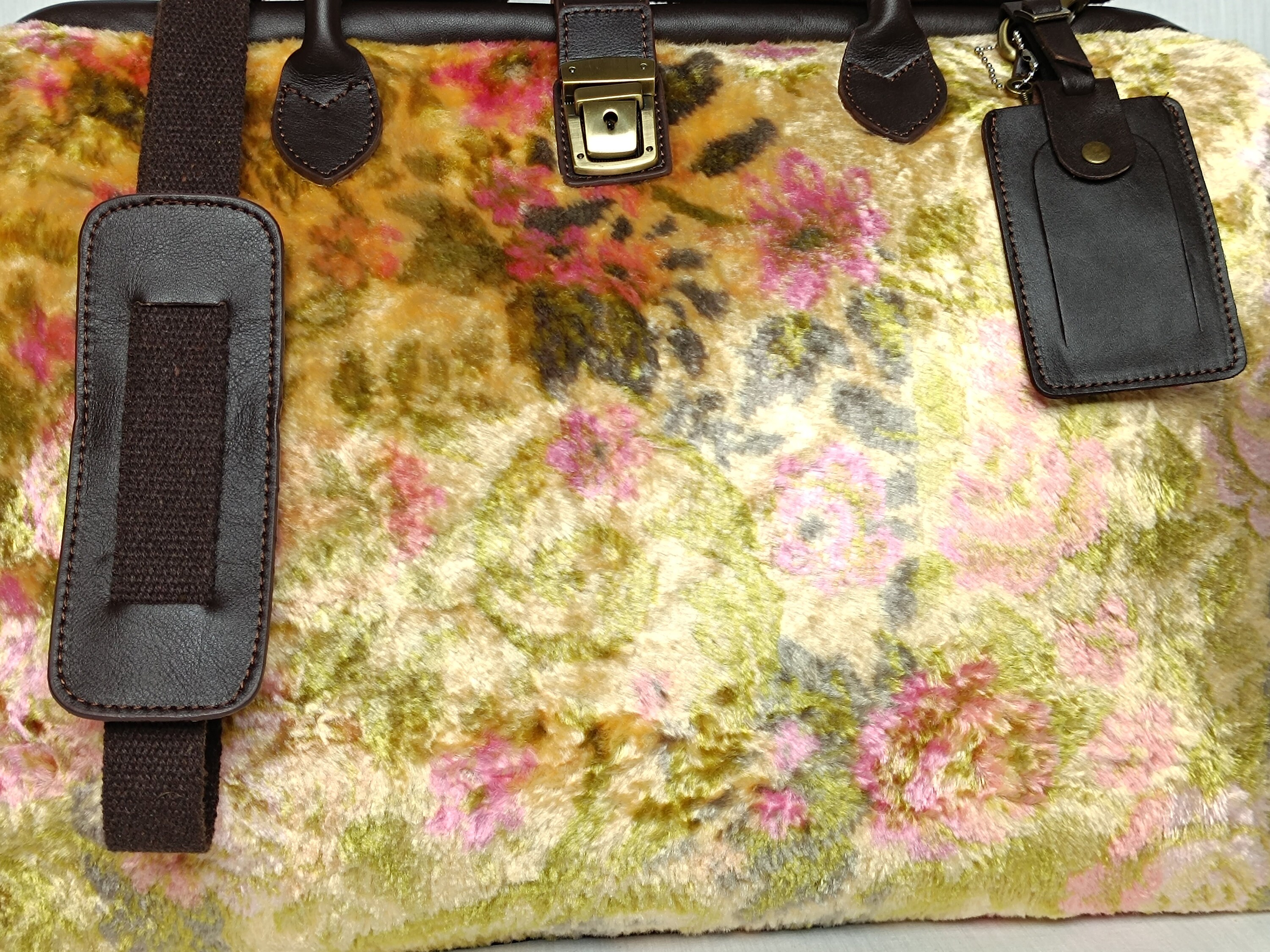 Vintage Velvet Weekender, Tapestry Weekender, Duffel Bag, Travel Bag ...