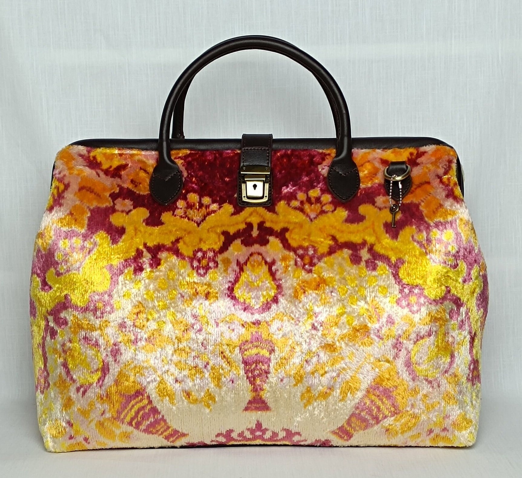 Vintage Velvet Weekender, Tapestry Weekender,duffel Bag, Weekender ...