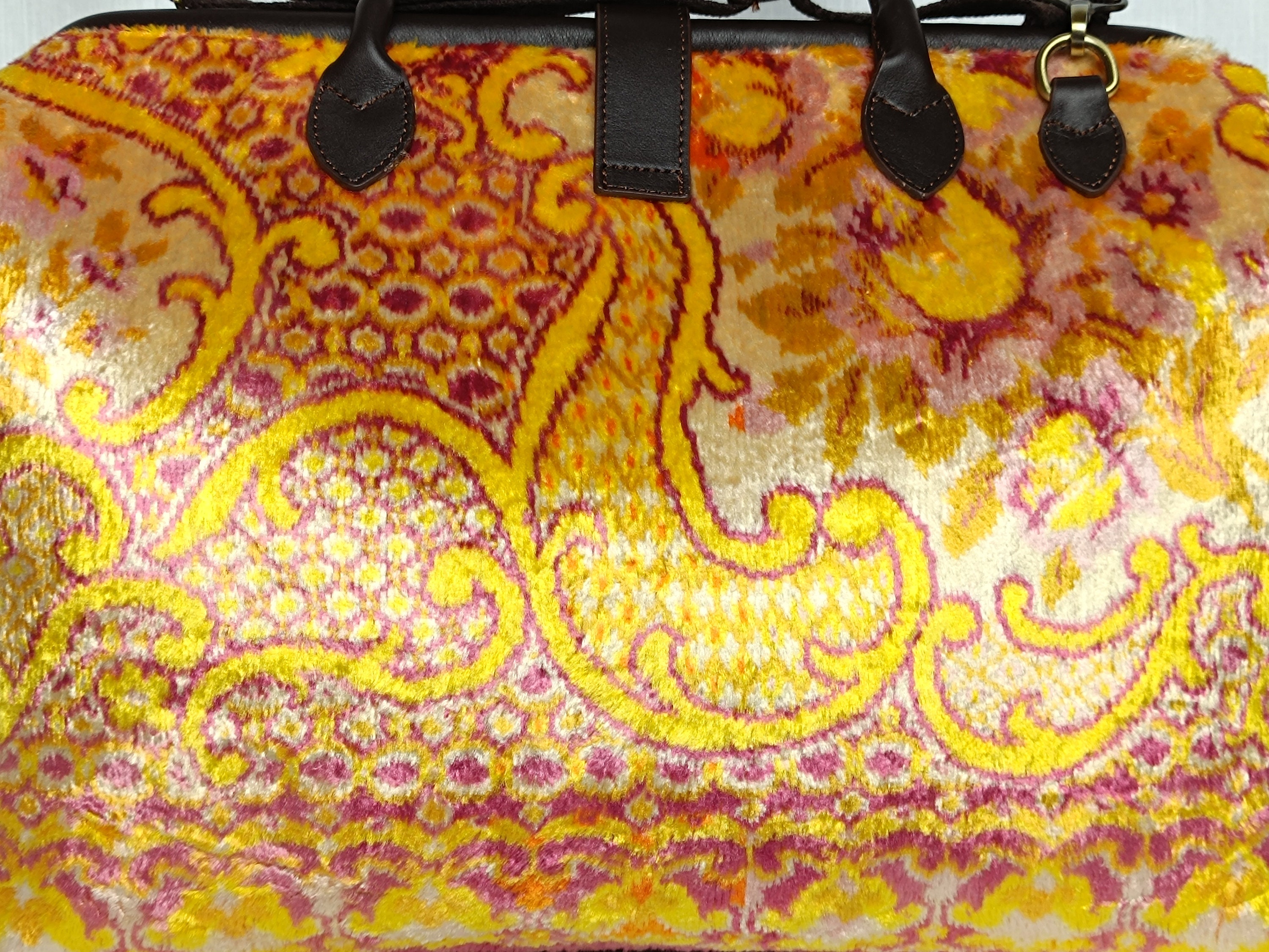 Vintage Velvet Weekender, Tapestry Weekender,duffel Bag, Weekender ...