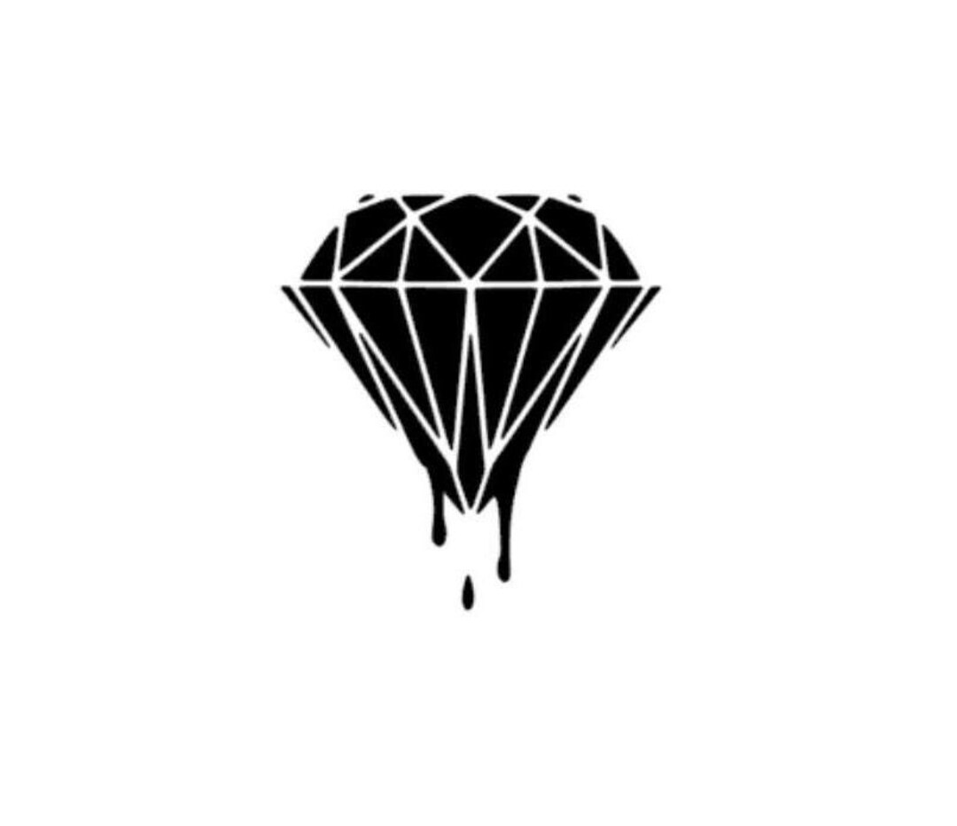Drippy Diamond Decal /truck Decal/car Decal/squatted Truck Decal - Etsy