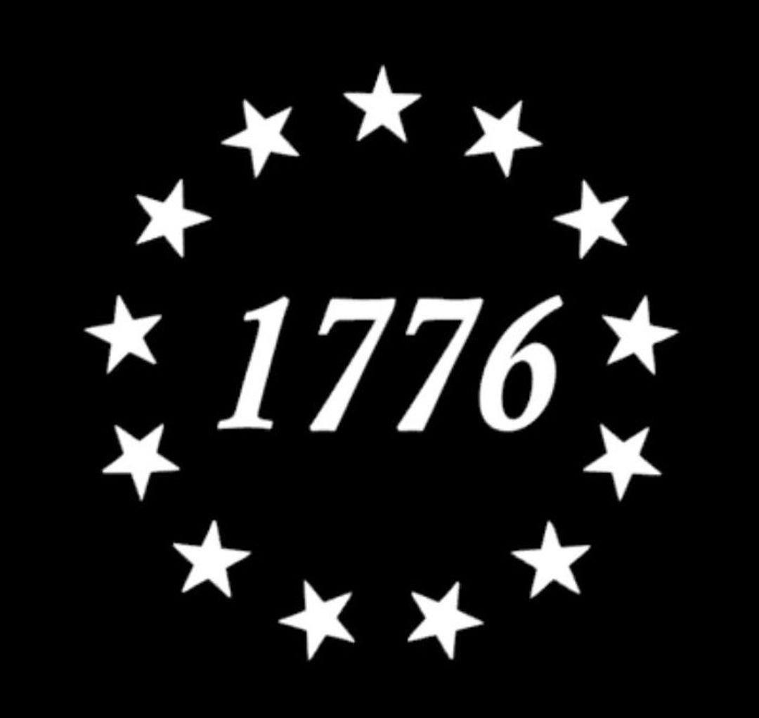 1776 Decal /truck Decal/car Decal/squatted Truck Decal - Etsy