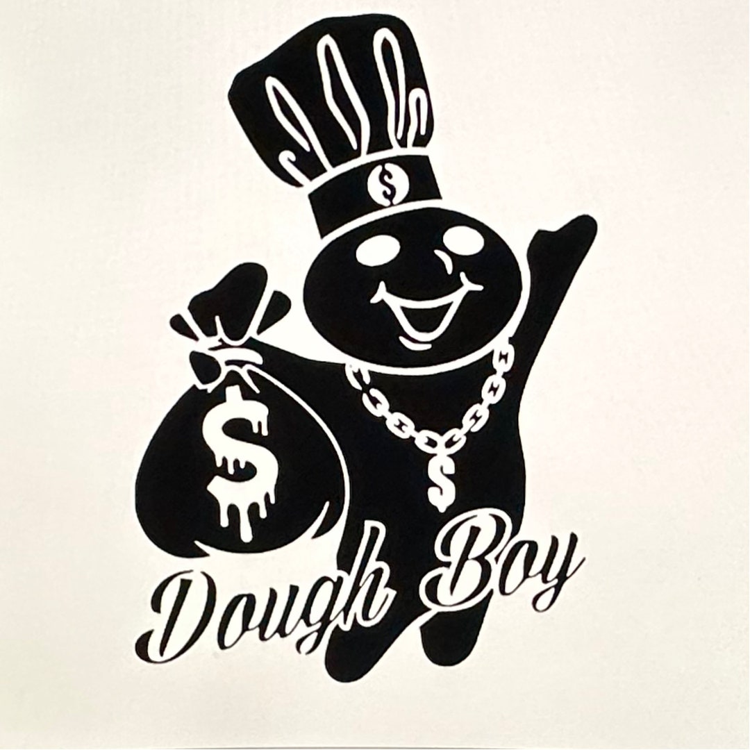 Dough Boy Decal /truck Decal/funny Car Decal/squatted Truck Decal - Etsy