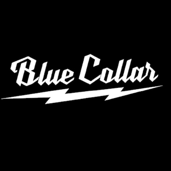 Blue Collar Stickers - Etsy