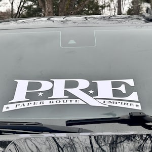 Paper Route Empire Truck Decal,funny Car Decal,squatted Truck - Etsy