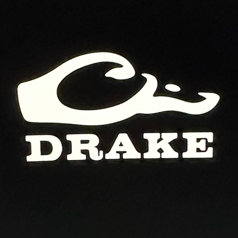 Drake Waterfowl Decal /truck Decal/car Decal/squatted Truck Decal - Etsy