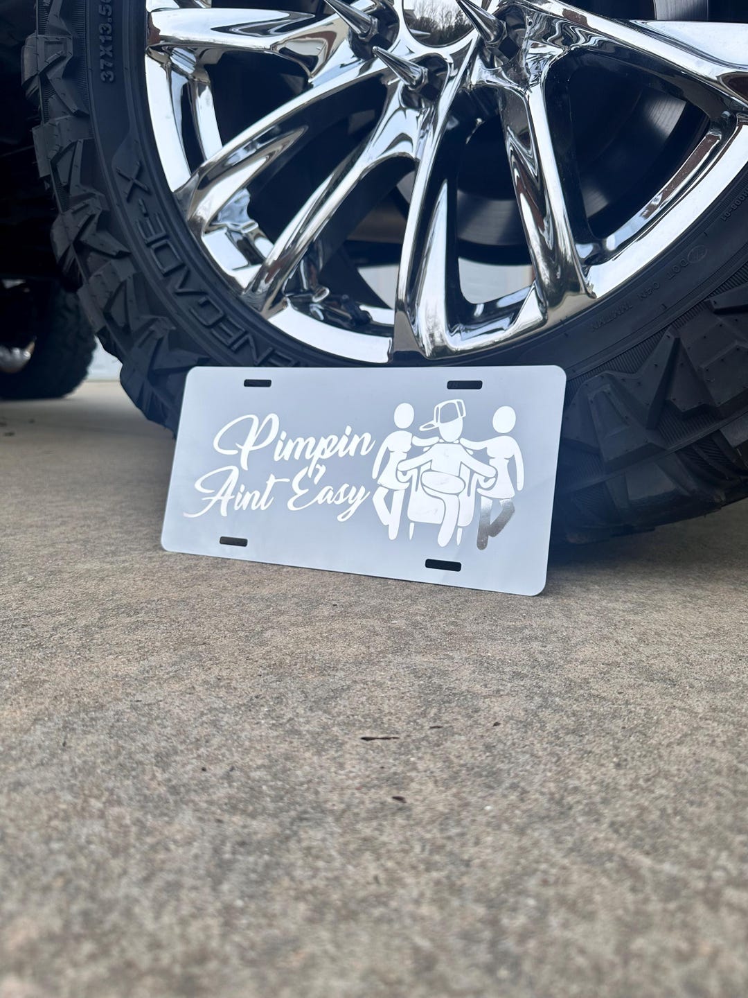 Pimping Aint Easy License Plate Truck License Plate/decals - Etsy