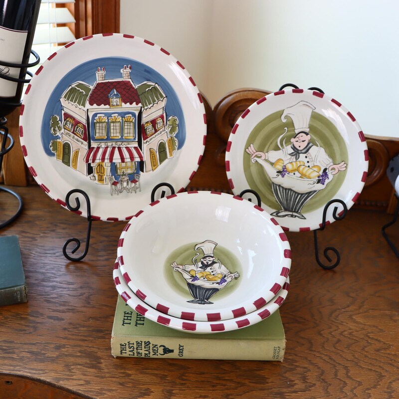 Bordeaux Dinner Plate - Etsy