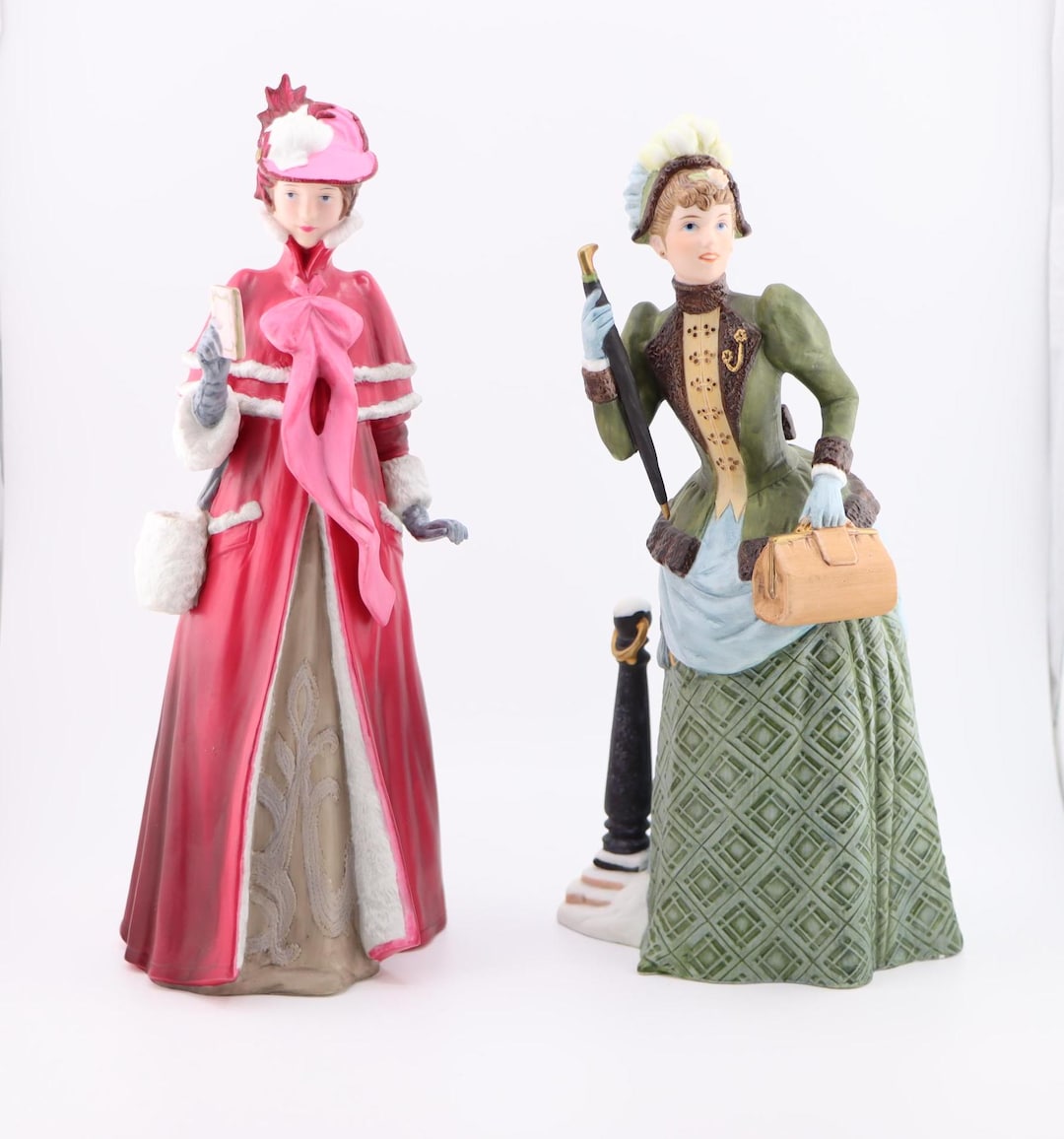 1987 and 1989 Full Size Mrs. P.F.E. Albee Figurines Presidents Awards ...