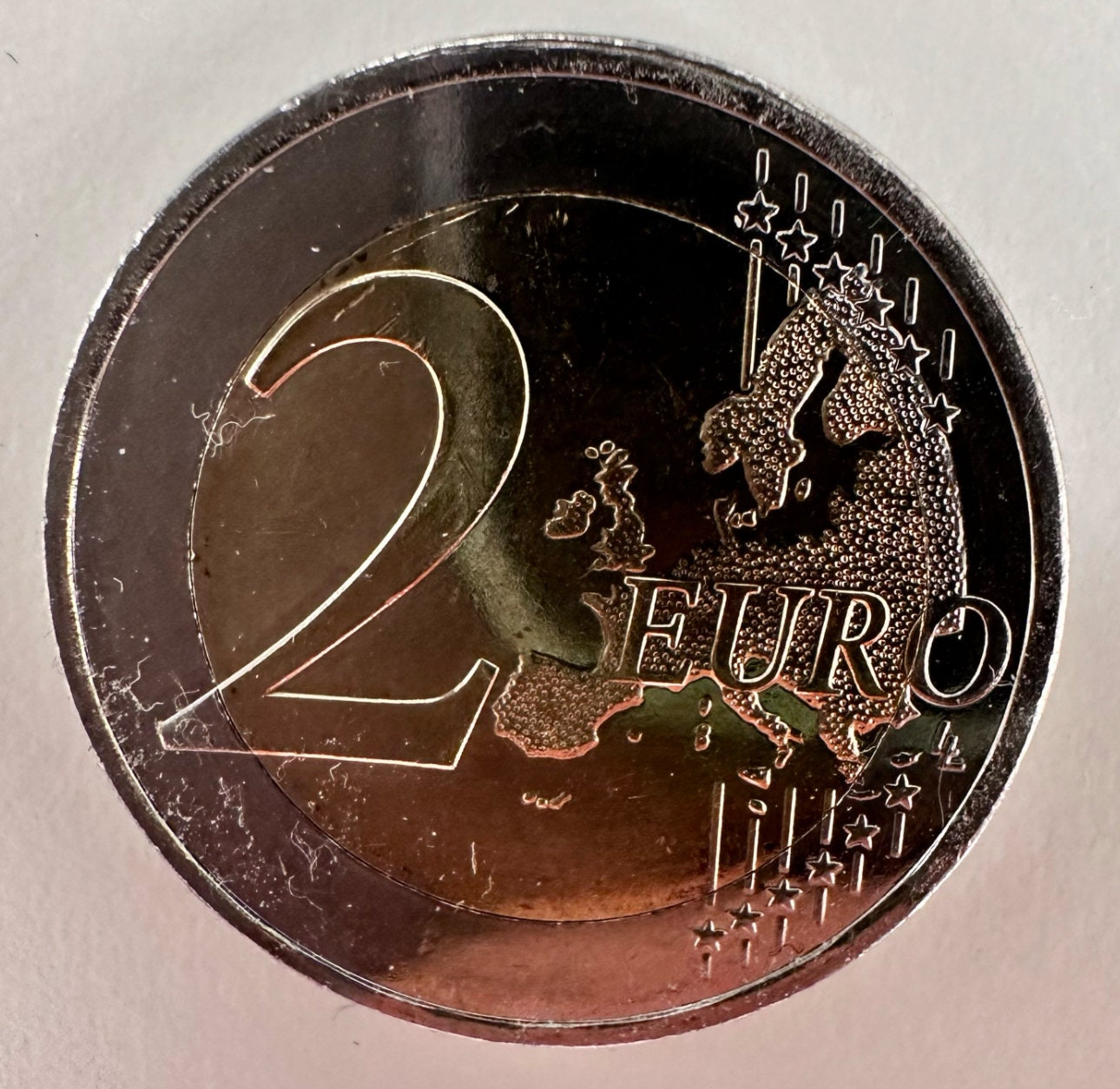 2 Euro Coin Cyprus 30 Years of the Institute of Neurology and - Etsy
