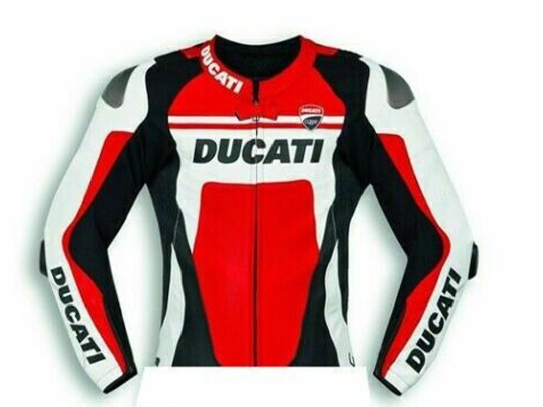 DUCATI Motorcycle Jacket Mens Biker Riding Jacket handmade Fashionable ...