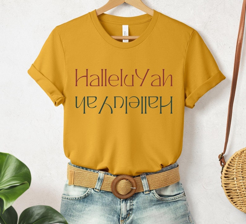 Halleluyah Shirt, Praise the Most High Yah Shirt, Womens Israelite ...