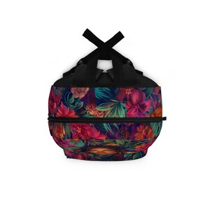 Floral Latina Backpack Beautiful Design Roomy & Sturdy - Etsy