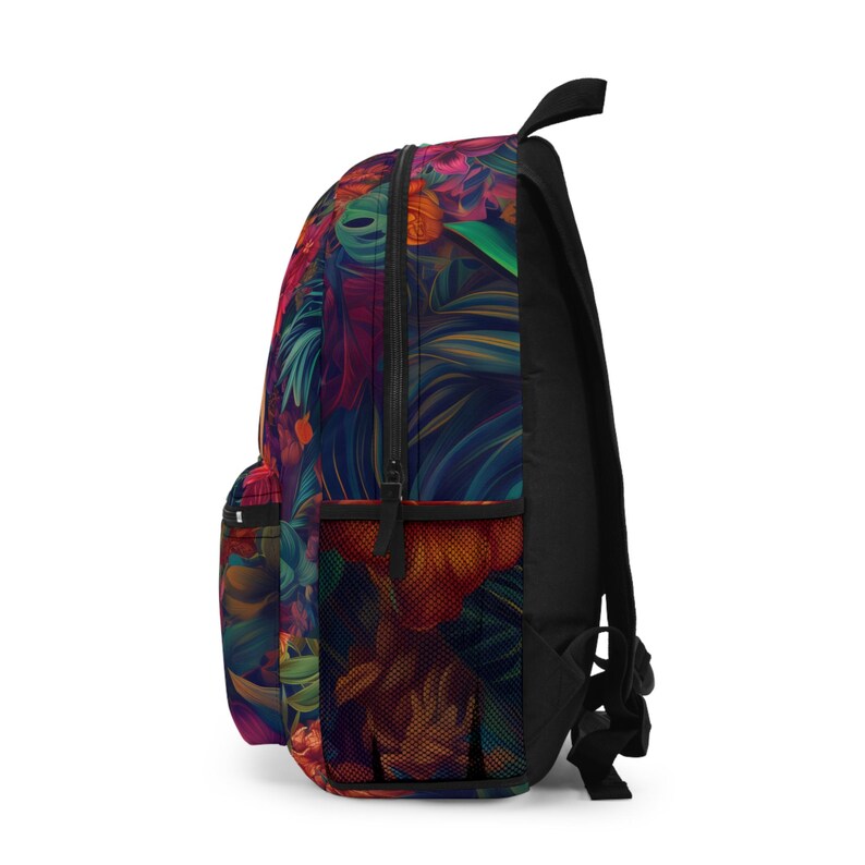 Floral Latina Backpack Beautiful Design Roomy & Sturdy - Etsy