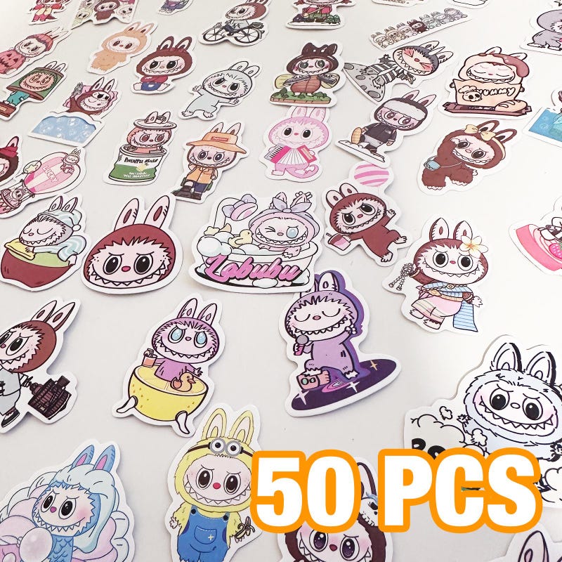 Labubu Stickers - Etsy