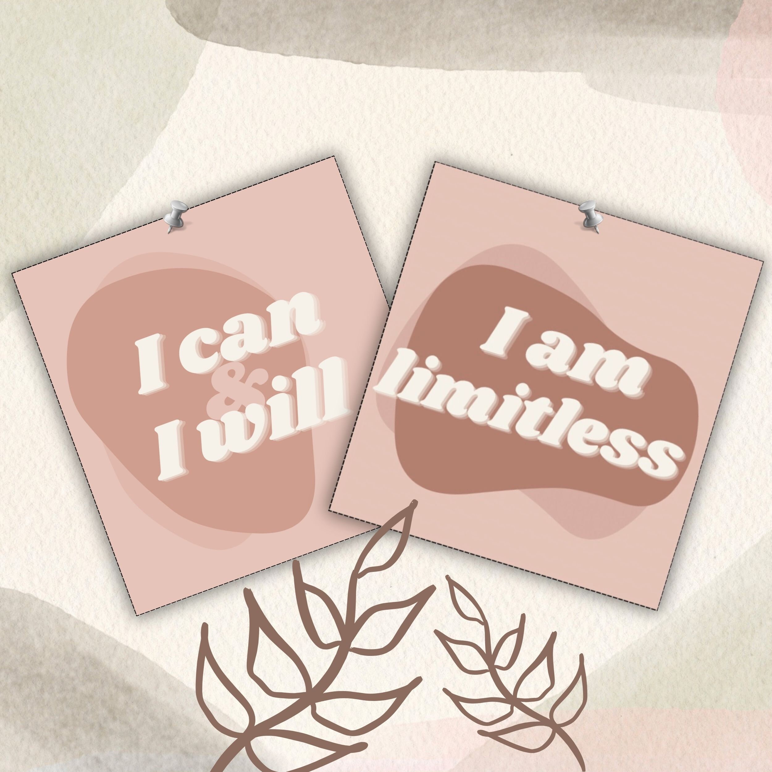 30 Affirmation Cards Printable Affirmation Cards Digital Download ...
