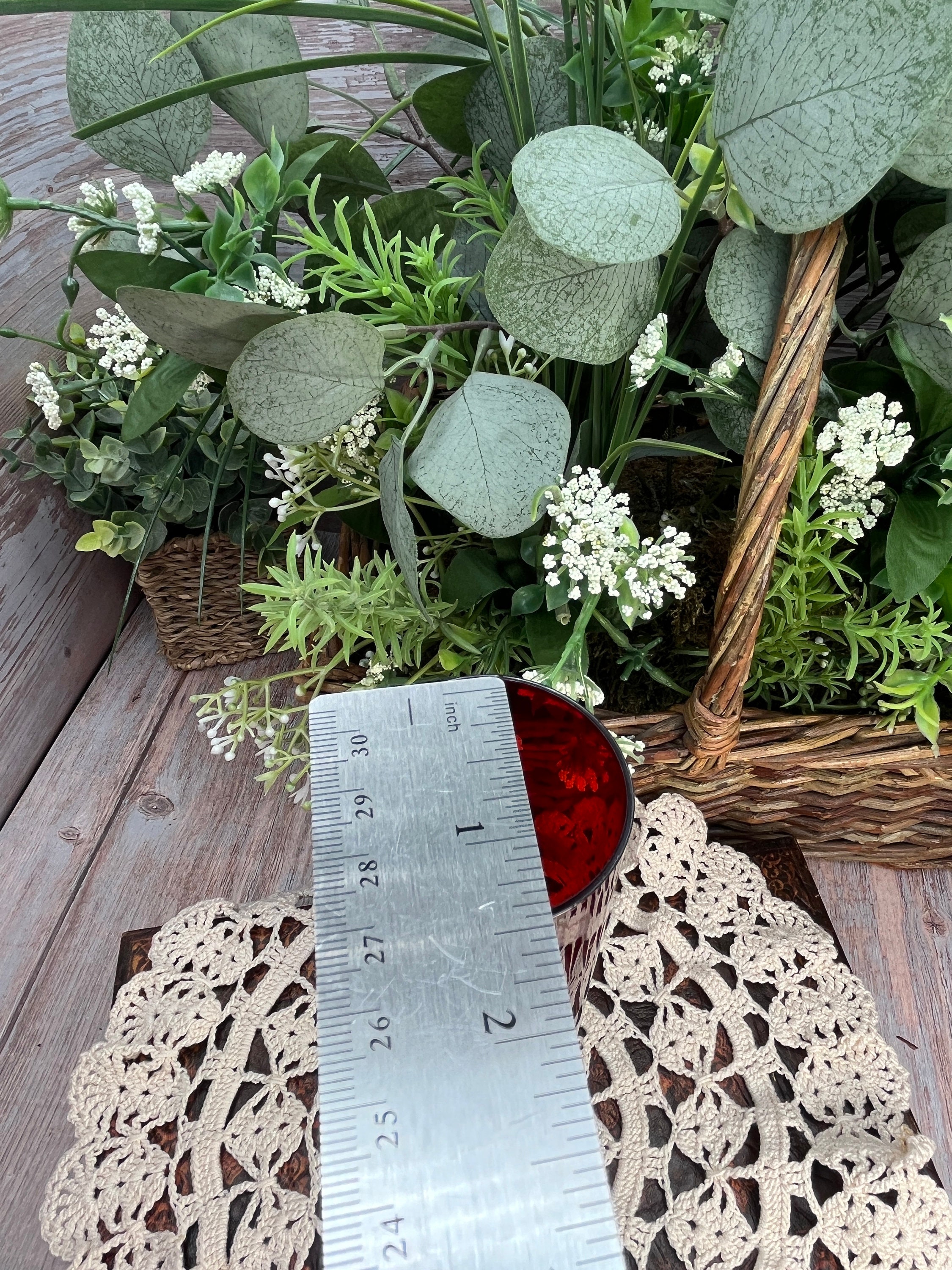 Vintage Blown Glass Ruby Red Tall Midcentury Bud Vase, Ruby Red Glass ...