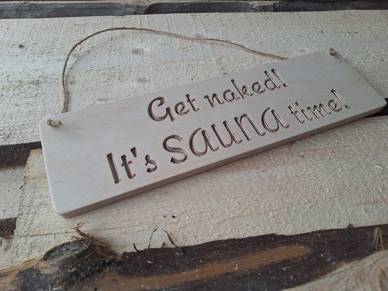 Sauna Sign - Etsy