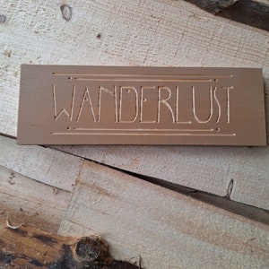 Wanderlust Wood Sign - Etsy