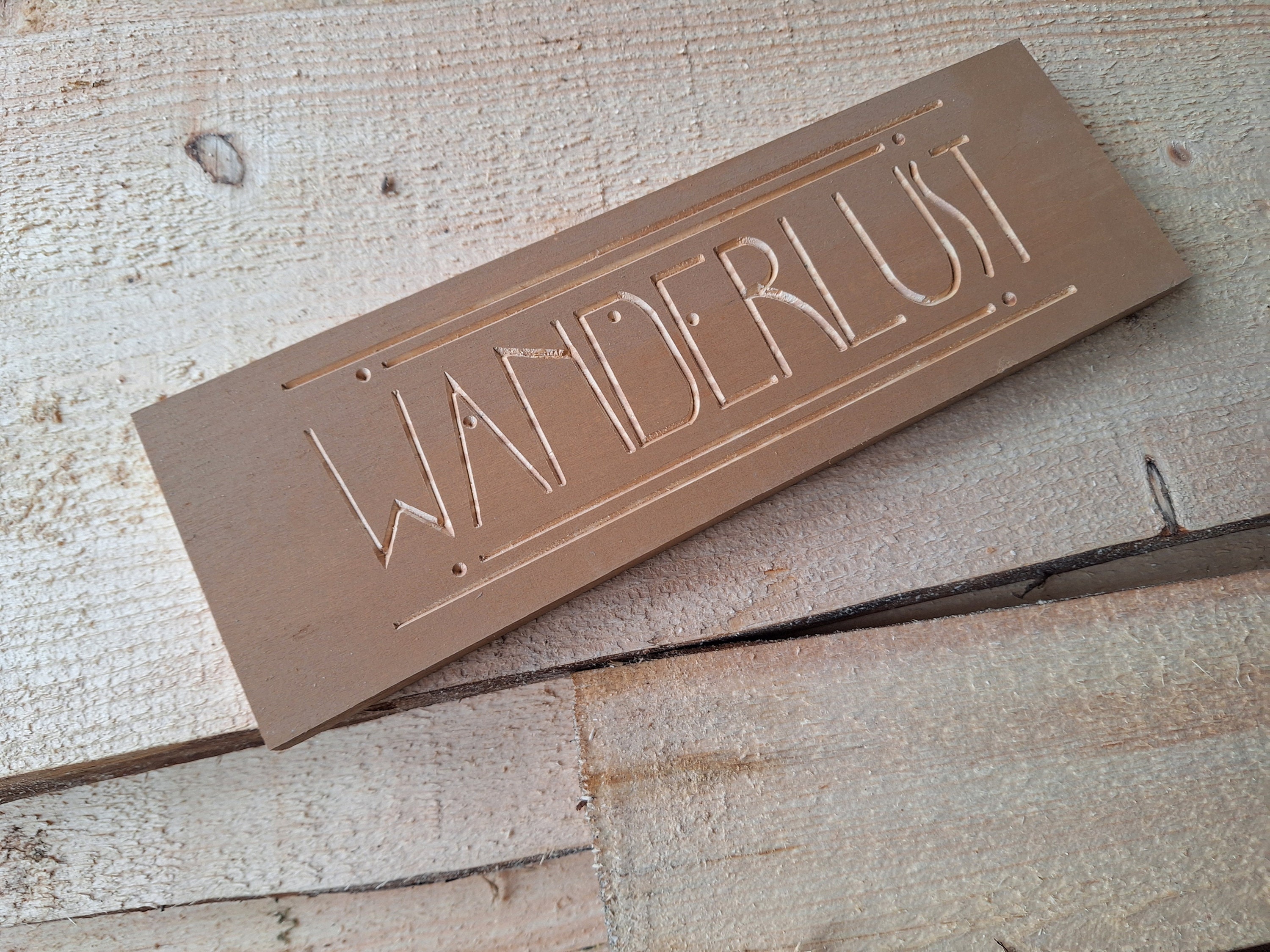 Wanderlust Wood Sign - Etsy