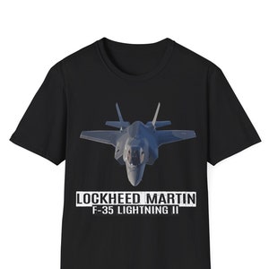 F-35 Lightning 2 T-shirt, F35 Fighter Jet T-shirt, Fighter Aircraft ...
