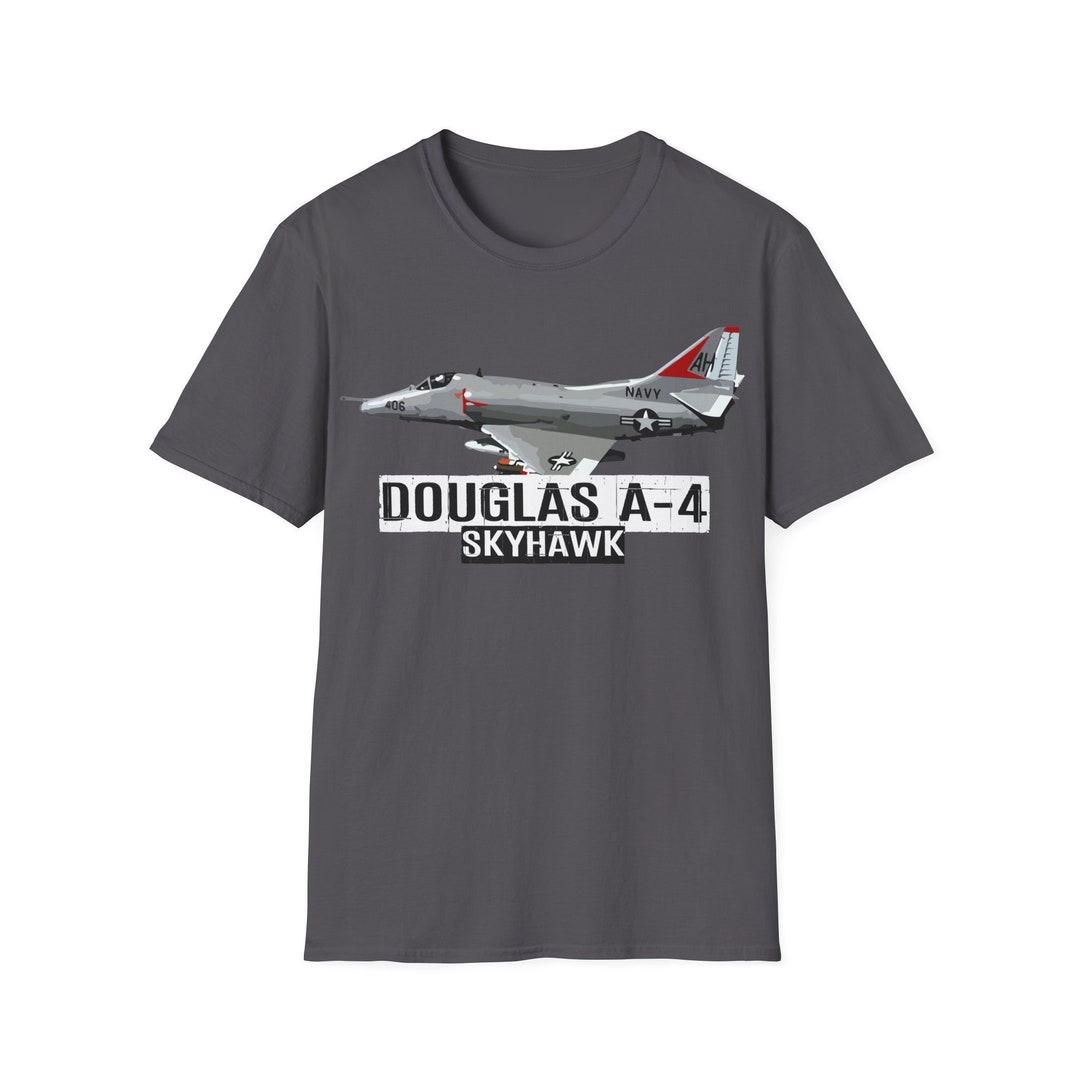 Douglas A-4 Skyhawk T-shirt, A4 Skyhawk Fighter Jet T-shirt, Fighter ...