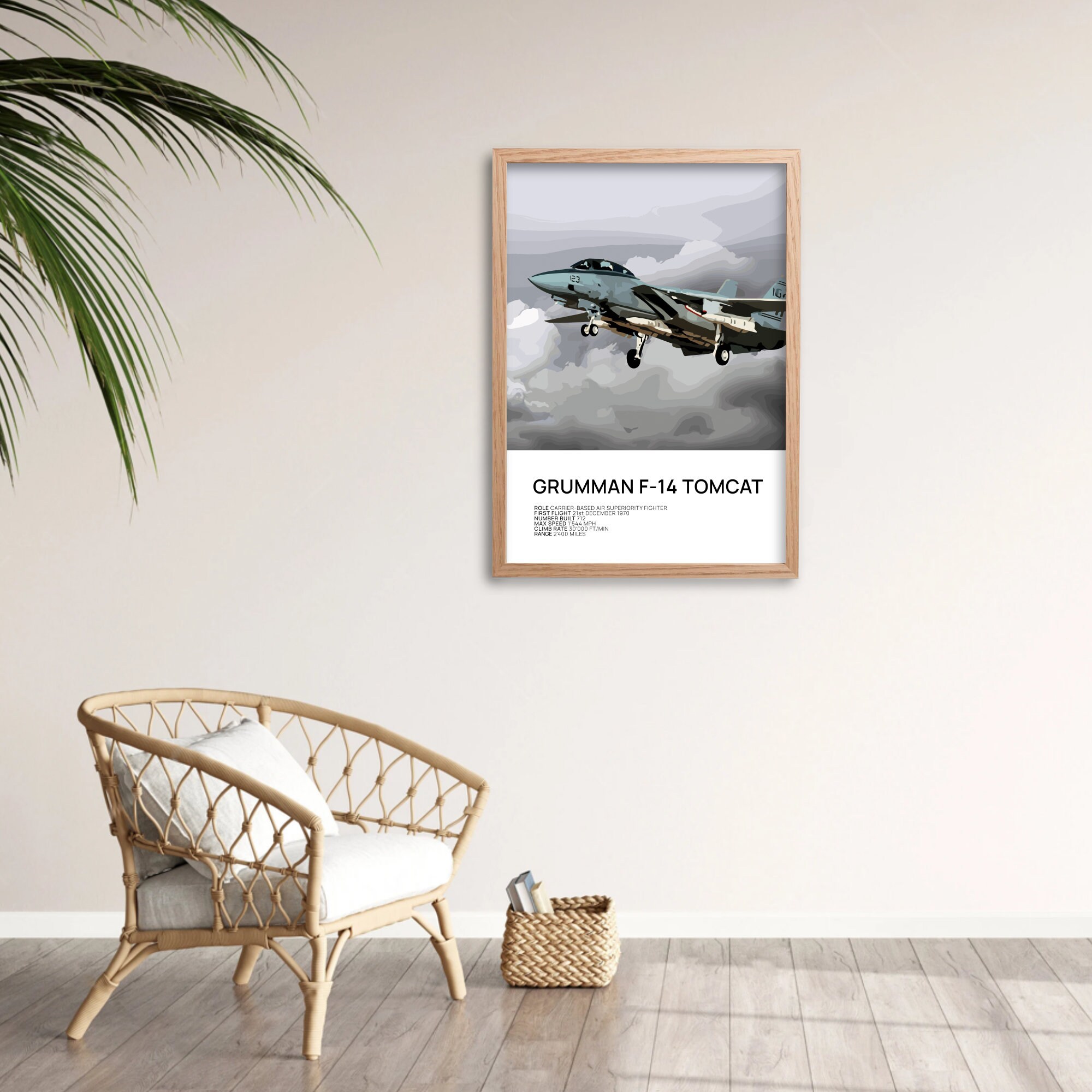 F-14 Tomcat Poster Grumman F14 Tomcat Print Aviation Poster - Etsy