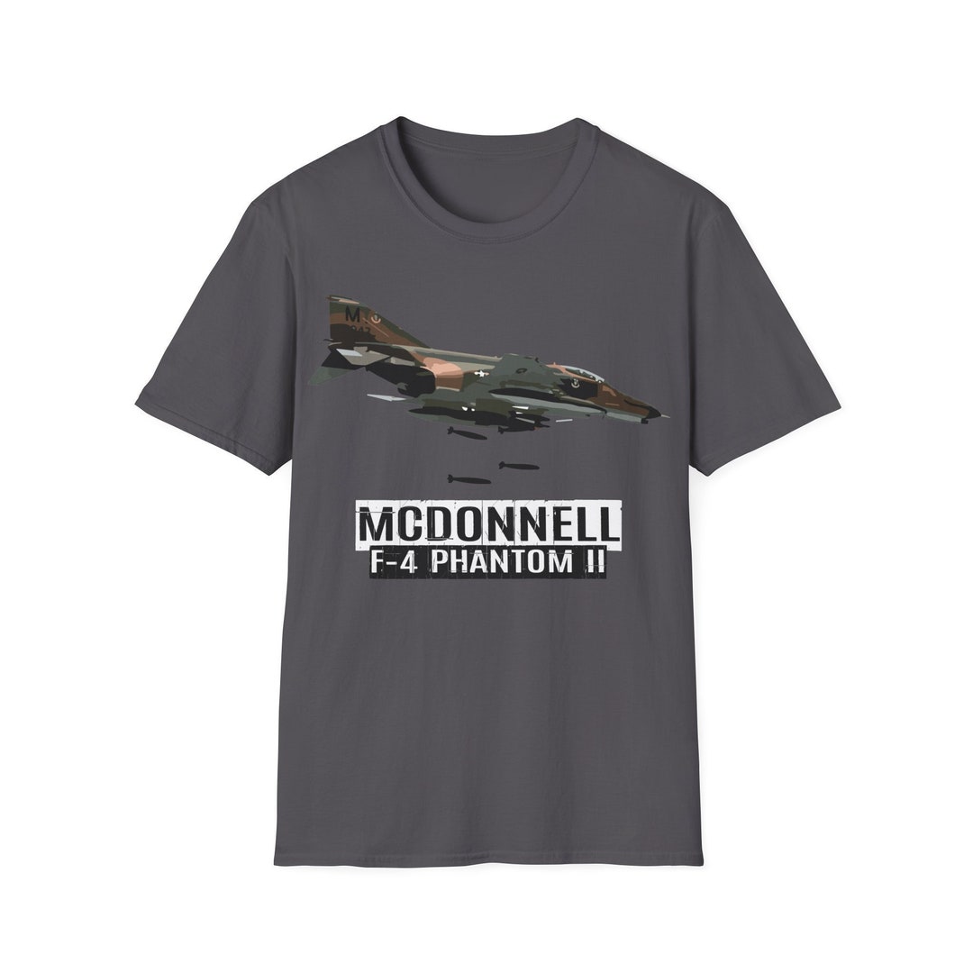 Mcdonnell Douglas F-4 Phantom T-shirt F4 Phantom Shirt F4 T-shirt F4 ...