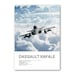 Dassault Rafale Poster, Dassault Rafale Print, Aviation Poster, Fighter ...