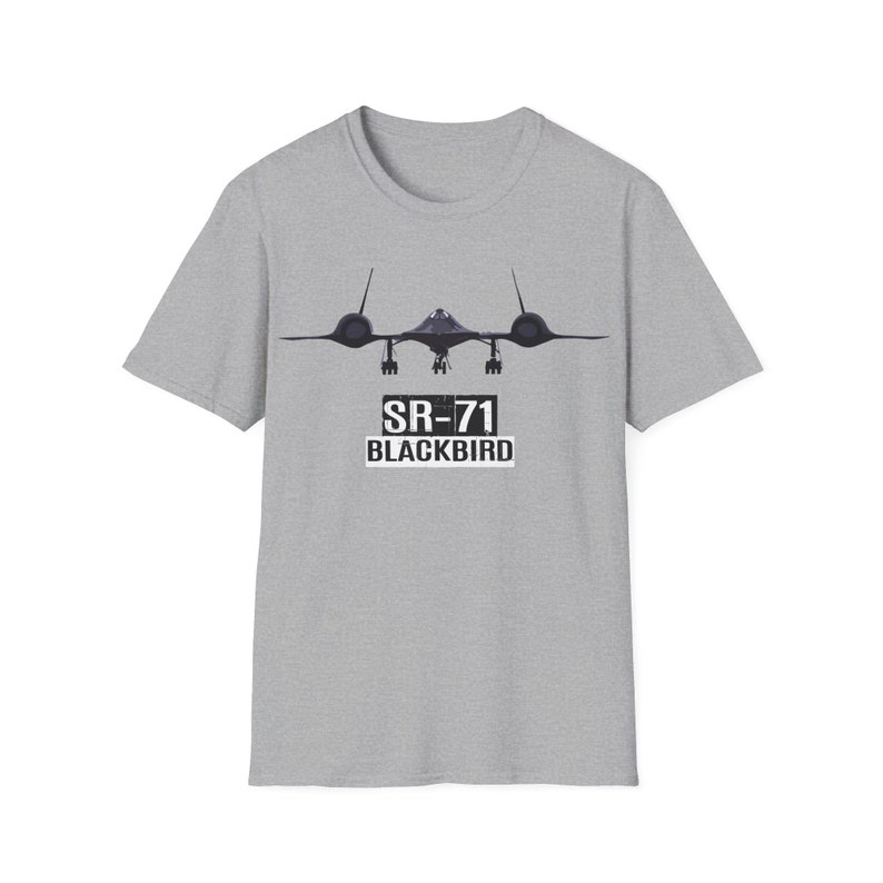 SR-71 Blackbird T-shirt, SR71 Blackbird Fighter Jet T-shirt, Fighter ...