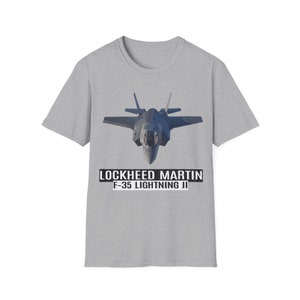 F-35 Lightning 2 T-shirt, F35 Fighter Jet T-shirt, Fighter Aircraft ...