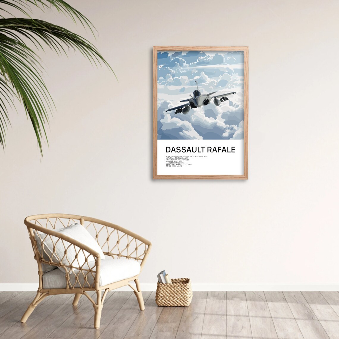 Dassault Rafale Poster, Dassault Rafale Print, Aviation Poster, Fighter ...
