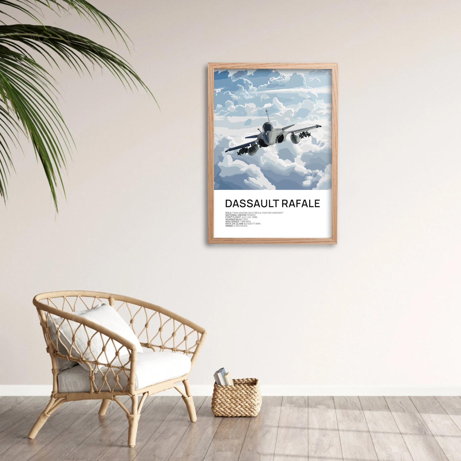 Dassault Rafale Poster, Dassault Rafale Print, Aviation Poster, Fighter ...